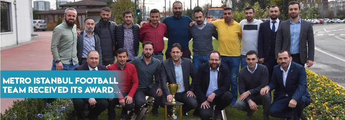 Metro Istanbul Football Team received its award…